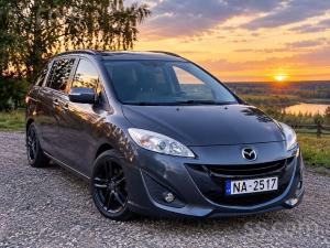 Pelēks Mazda 5 2014 Talsi, ar dzinēja tilpumu 1.60 L un nobraukumu 155 tūkst. km par 4250 €, foto 5 vietnē AUTOMOTO.COM.LV