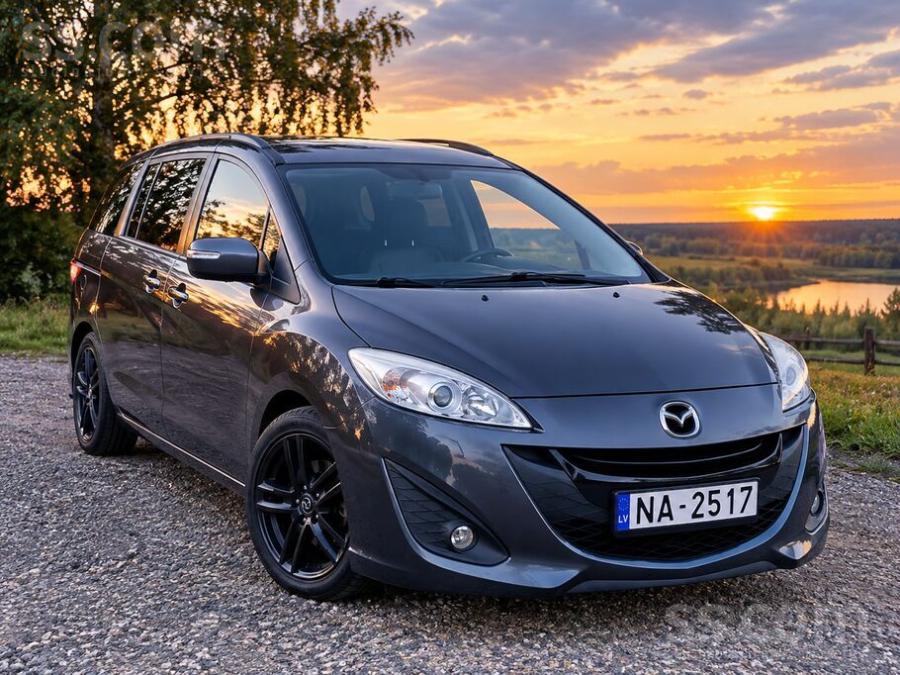 Pelēks Mazda 5 2014 Talsi, ar dzinēja tilpumu 1.60 L un nobraukumu 155 tūkst. km par 4250 €, foto 5 vietnē AUTOMOTO.COM.LV