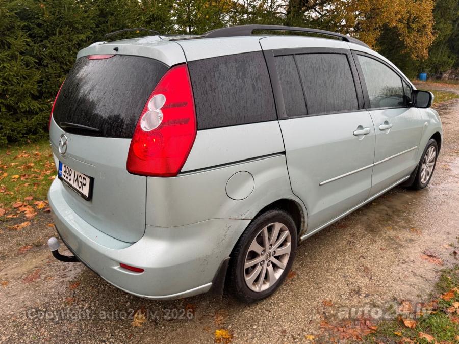 Grey Mazda 5 2006 in Rakvere, with an engine capacity of 1.80 L and mileage of 178 thousand km for 799 €, photo 4 on AUTOMOTO.COM.LV