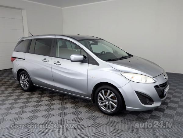 Grey Mazda 5 2012 in Tallinn, with an engine capacity of 1.60 L and mileage of 272 thousand km for 1999 €, photo 1 on AUTOMOTO.COM.LV