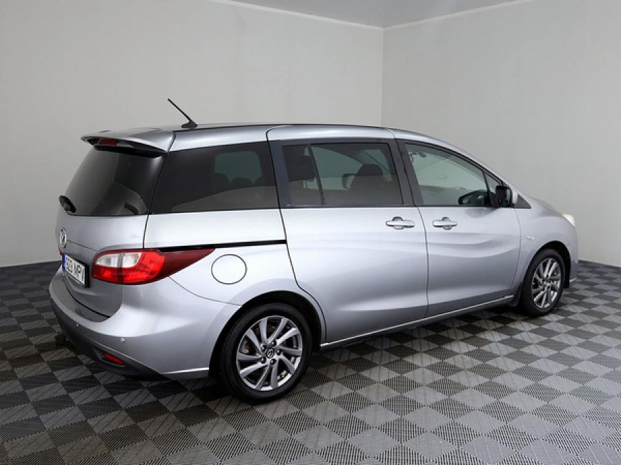 Grey Mazda 5 2012 in Tallinn, with an engine capacity of 1.60 L and mileage of 272 thousand km for 1999 €, photo 4 on AUTOMOTO.COM.LV