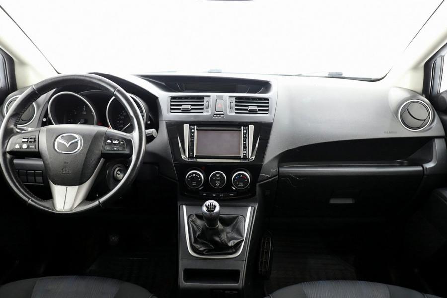 Grey Mazda 5 2012 in Tallinn, with an engine capacity of 1.60 L and mileage of 272 thousand km for 1999 €, photo 14 on AUTOMOTO.COM.LV