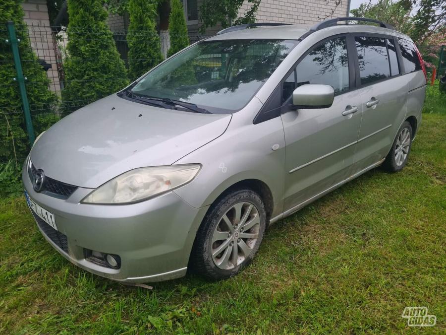 Мазда 5 2006 в Клайпеда, объемом двигателя 2.00 л и пробегом 256 тыс. км за 550 €, фото 1 на AUTOMOTO.COM.LV