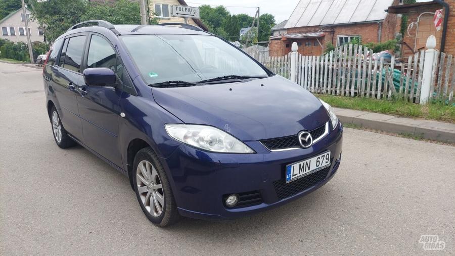 Mazda 5 2006 in Alytus, with an engine capacity of 1.80 L and mileage of 260 thousand km for 1450 €, photo 1 on AUTOMOTO.COM.LV