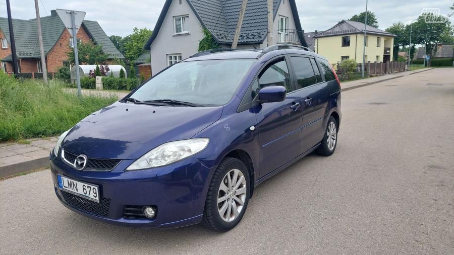Mazda 5 2006 in Alytus, with an engine capacity of 1.80 L and mileage of 260 thousand km for 1450 €, photo 4 on AUTOMOTO.COM.LV