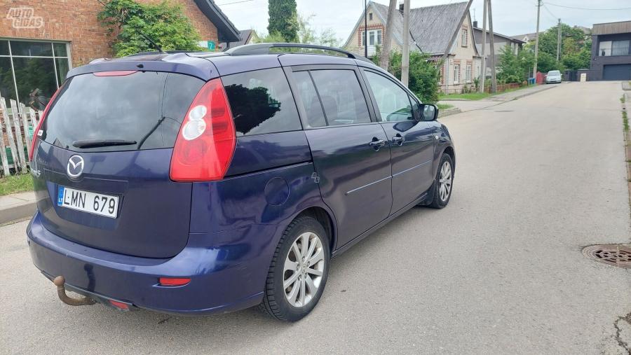 Mazda 5 2006 in Alytus, with an engine capacity of 1.80 L and mileage of 260 thousand km for 1450 €, photo 7 on AUTOMOTO.COM.LV