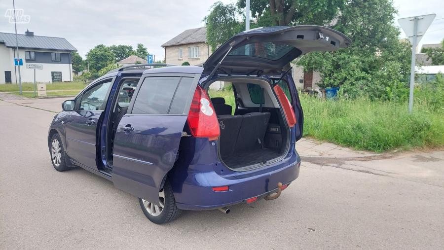 Mazda 5 2006 in Alytus, with an engine capacity of 1.80 L and mileage of 260 thousand km for 1450 €, photo 10 on AUTOMOTO.COM.LV