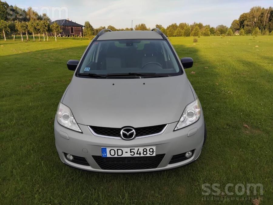 Mazda 5 2007 in Riga, with an engine capacity of 2.00 L and mileage of 307 thousand km for 1650 €, photo 7 on AUTOMOTO.COM.LV