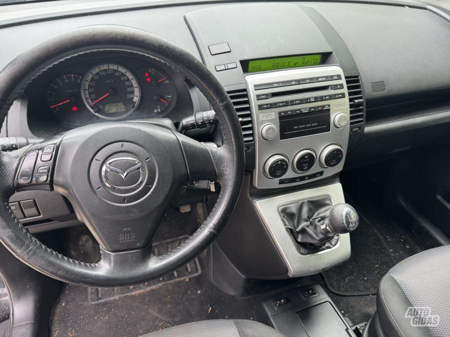 Mazda 5 2007 in Vilnius, with an engine capacity of 2.00 L and mileage of 265 thousand km for 570 €, photo 10 on AUTOMOTO.COM.LV