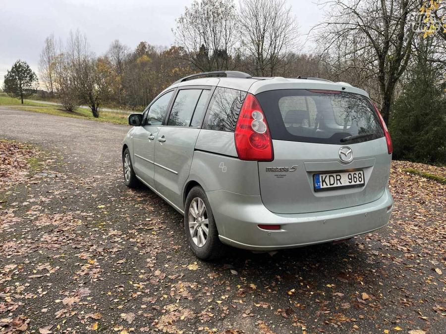 Mazda 5 2007 Šilalė, ar dzinēja tilpumu 2.00 L un nobraukumu 280 tūkst. km par 400 €, foto 7 vietnē AUTOMOTO.COM.LV