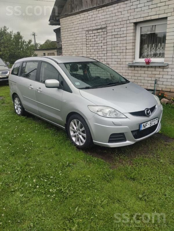 Mazda 5 2008 in Ludza, with an engine capacity of 2.00 L and mileage of 315 thousand km for 2500 €, photo 1 on AUTOMOTO.COM.LV