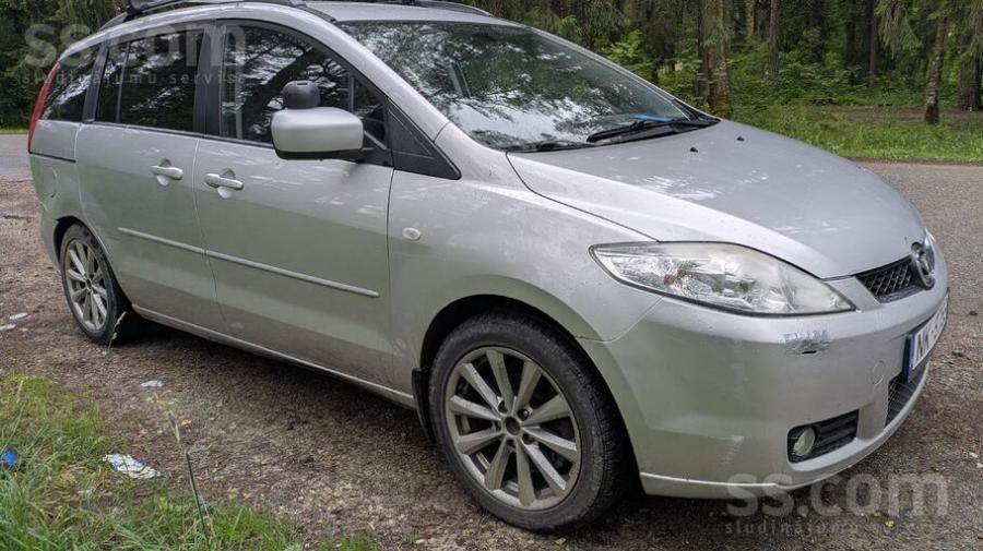 Mazda 5 2008 in Ogre, with an engine capacity of 2.00 L and mileage of 380 thousand km for 500 €, photo 3 on AUTOMOTO.COM.LV