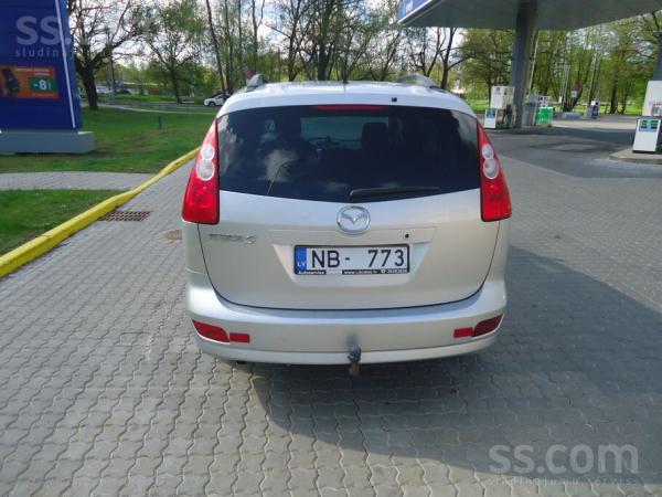 Mazda 5 2008 Rīga, ar dzinēja tilpumu 2.00 L un nobraukumu 245 tūkst. km par 2670 €, foto 6 vietnē AUTOMOTO.COM.LV