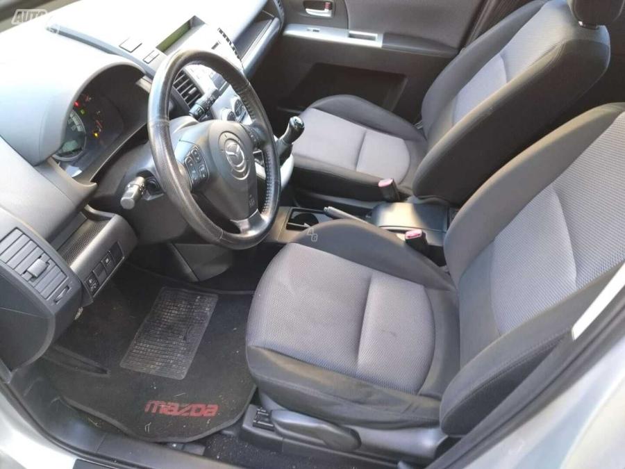 Mazda 5 2008 Visaginas, ar dzinēja tilpumu 2.00 L un nobraukumu 299 tūkst. km par 1550 €, foto 9 vietnē AUTOMOTO.COM.LV