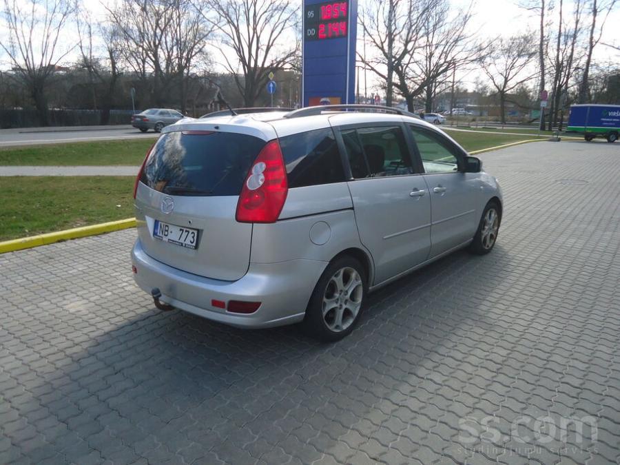 Mazda 5 2008 Rīga, ar dzinēja tilpumu 2.00 L un nobraukumu 246 tūkst. km par 2540 €, foto 5 vietnē AUTOMOTO.COM.LV