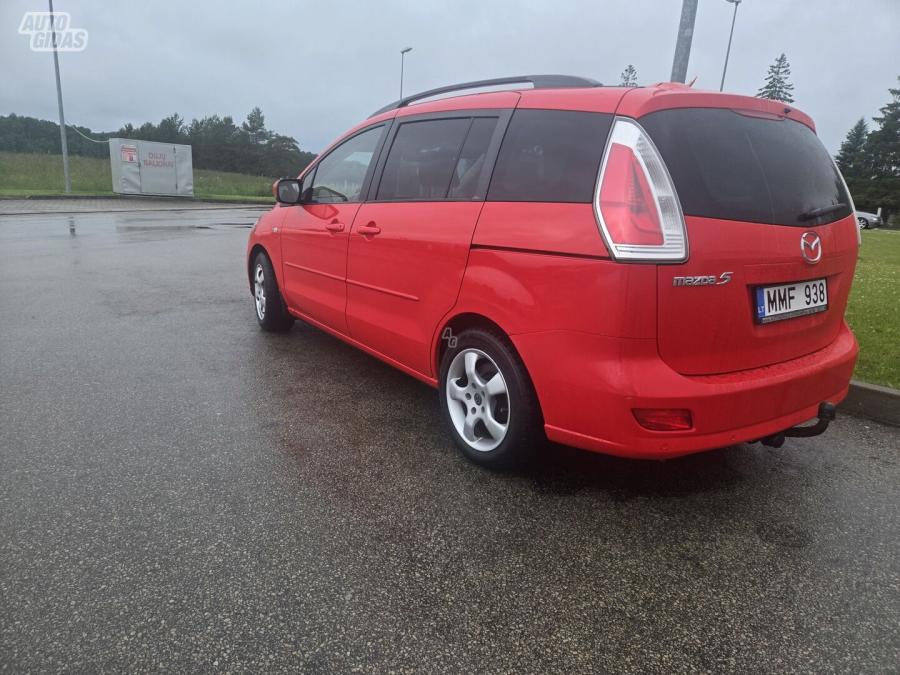 Mazda 5 2008 in Panevezys, with an engine capacity of 2.00 L and mileage of 30 thousand km for 1550 €, photo 8 on AUTOMOTO.COM.LV