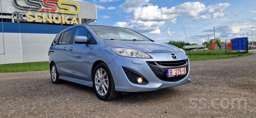Mazda 5 2013 Daugavpils, ar dzinēja tilpumu 1.60 L un nobraukumu 215 tūkst. km par 5350 €, foto 7 vietnē AUTOMOTO.COM.LV