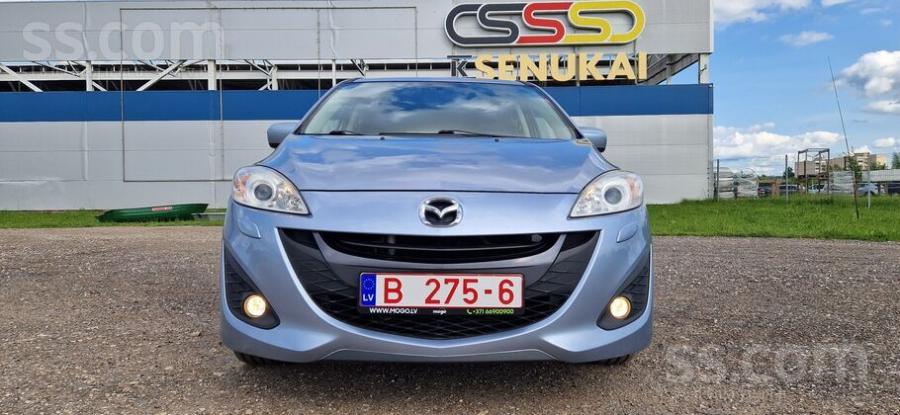 Mazda 5 2013 Daugavpils, ar dzinēja tilpumu 1.60 L un nobraukumu 215 tūkst. km par 5350 €, foto 8 vietnē AUTOMOTO.COM.LV