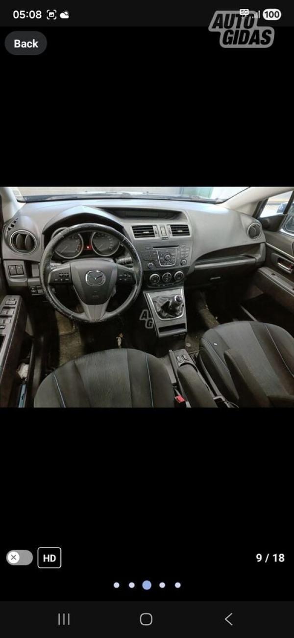 Mazda 5 2013 in Kaunas, with an engine capacity of 2.00 L and mileage of 190 thousand km for 1200 €, photo 7 on AUTOMOTO.COM.LV