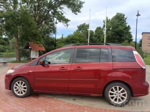 Red Mazda 5 2008 in Riga, with an engine capacity of 2.00 L and mileage of 297 thousand km for 1800 €, photo  on AUTOMOTO.COM.LV