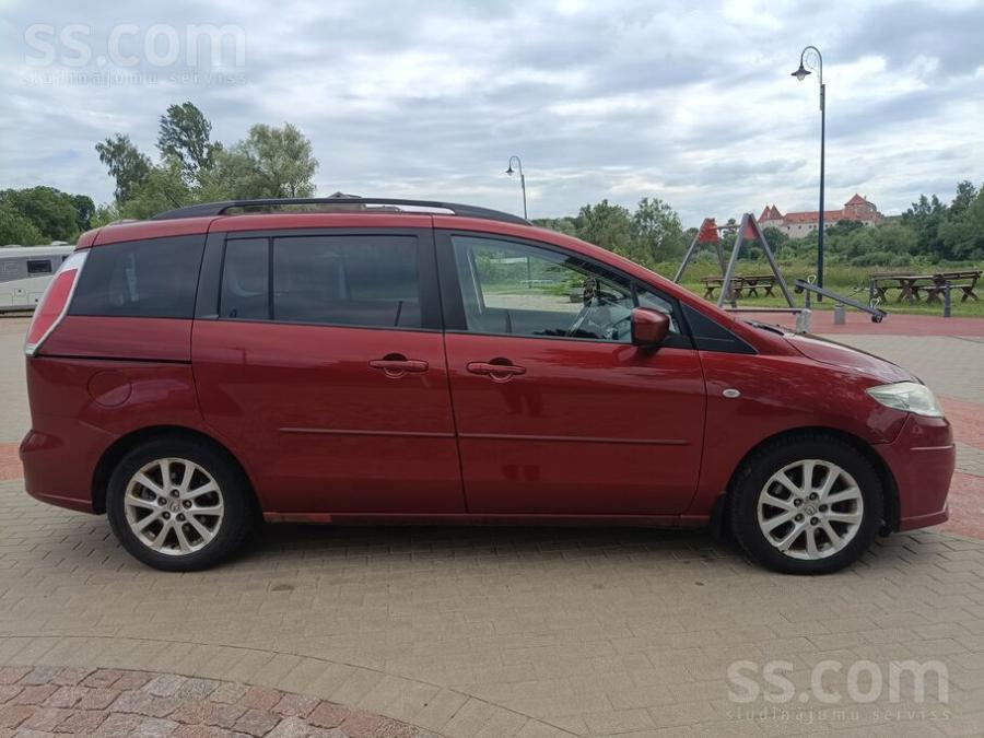 Красный Мазда 5 2008 в Рига, объемом двигателя 2.00 л и пробегом 297 тыс. км за 1800 €, фото 5 на AUTOMOTO.COM.LV