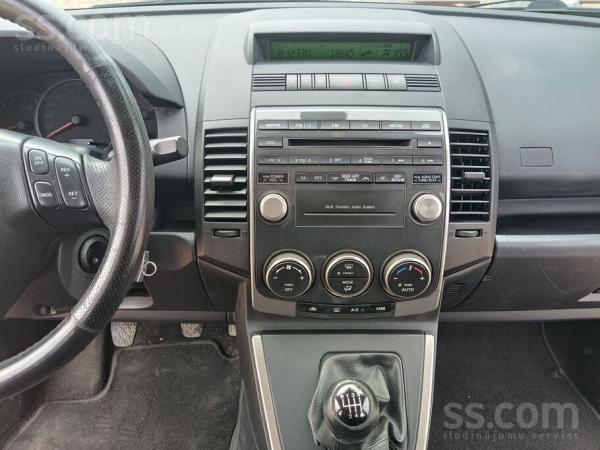 Red Mazda 5 2008 in Riga, with an engine capacity of 2.00 L and mileage of 297 thousand km for 1800 €, photo 10 on AUTOMOTO.COM.LV