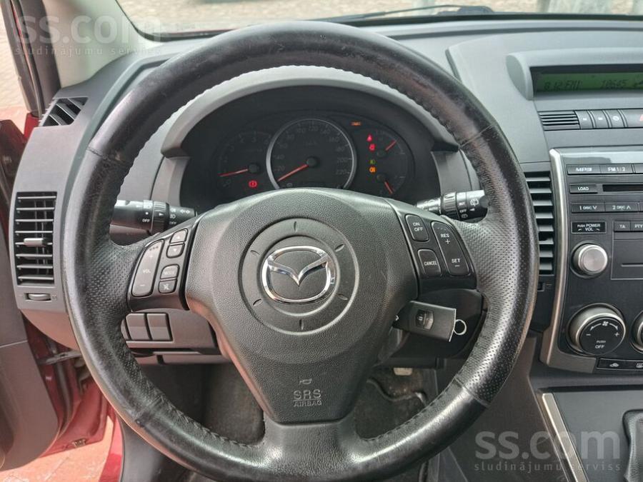 Красный Мазда 5 2008 в Рига, объемом двигателя 2.00 л и пробегом 297 тыс. км за 1800 €, фото 13 на AUTOMOTO.COM.LV