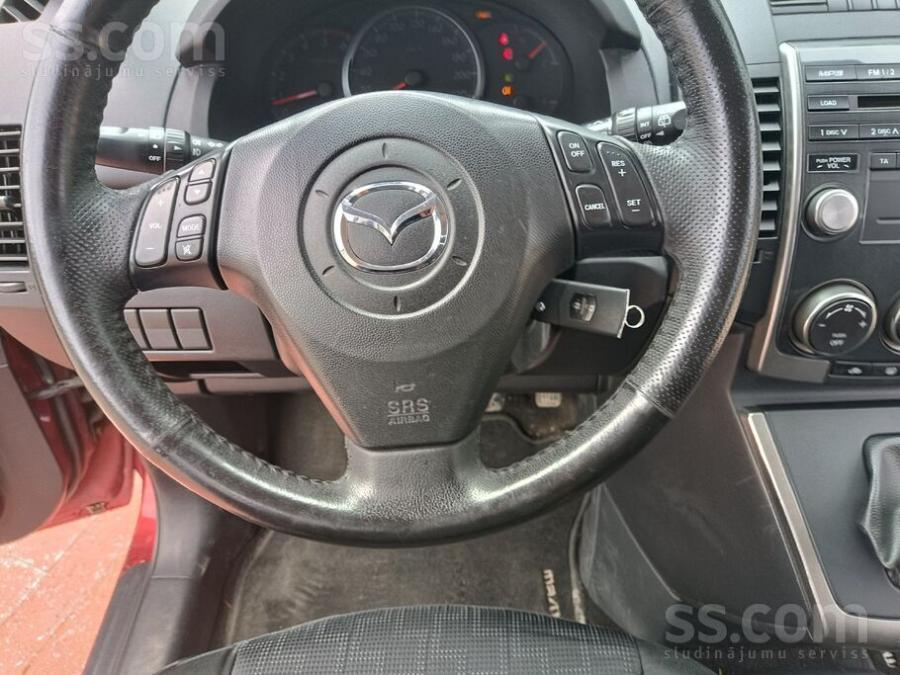 Красный Мазда 5 2008 в Рига, объемом двигателя 2.00 л и пробегом 297 тыс. км за 1800 €, фото 14 на AUTOMOTO.COM.LV