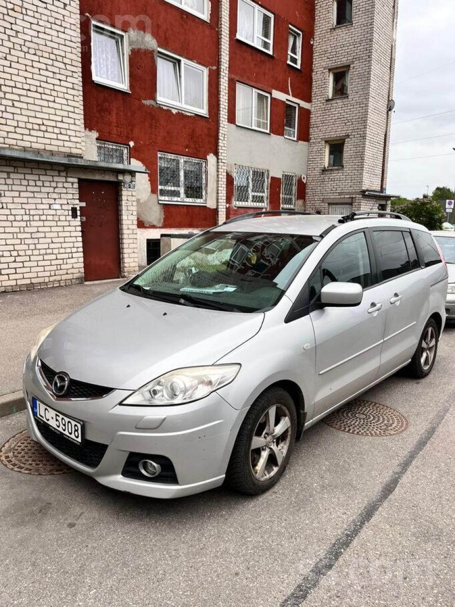 Mazda 5 2008 in Riga, with an engine capacity of 2.00 L and mileage of 350 thousand km for 700 €, photo 5 on AUTOMOTO.COM.LV