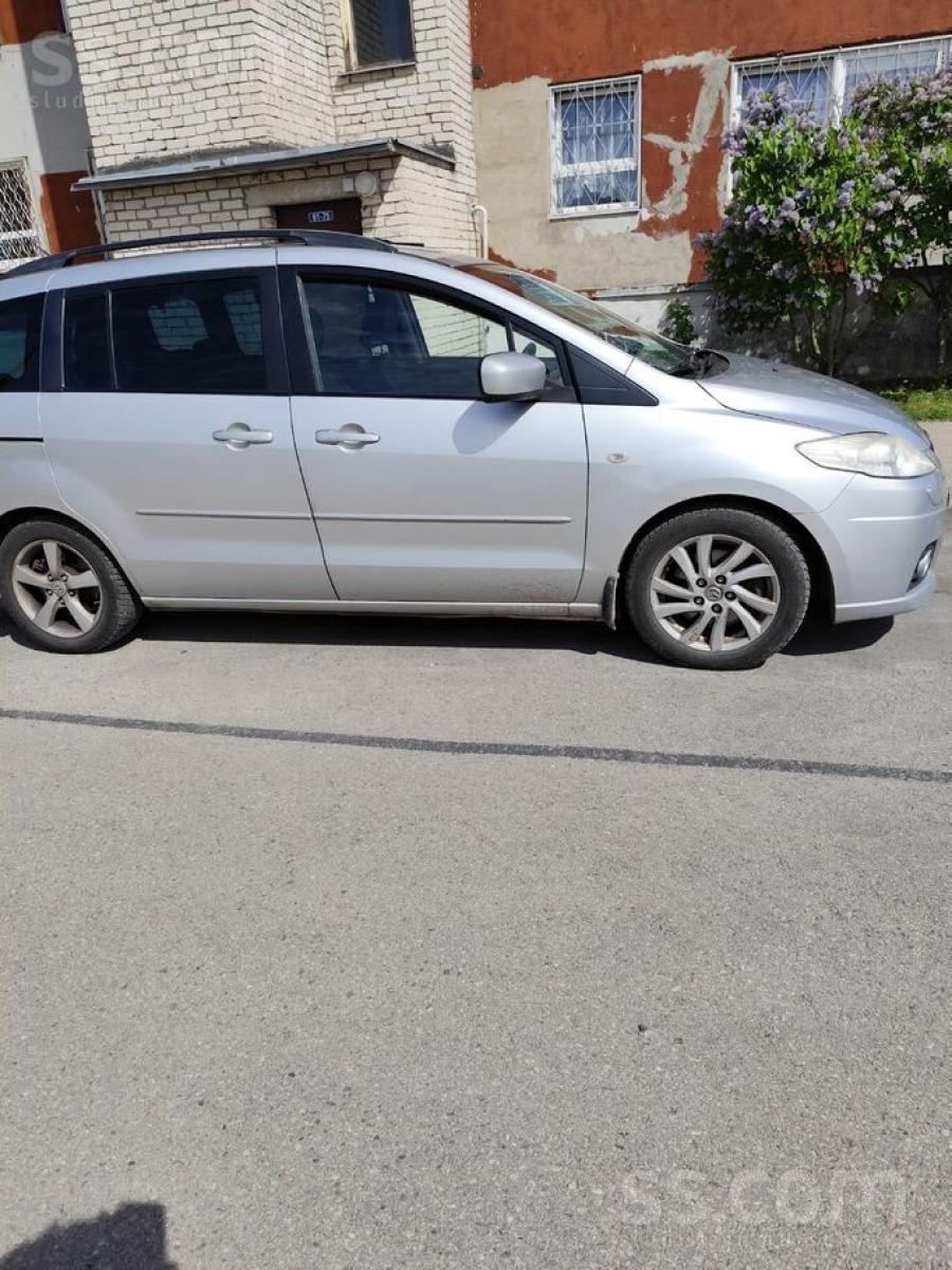Mazda 5 2008 in Riga, with an engine capacity of 2.00 L and mileage of 350 thousand km for 700 €, photo 8 on AUTOMOTO.COM.LV