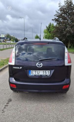 Violets Mazda 5 2010 Kauņa, ar dzinēja tilpumu 2.00 L un nobraukumu 110 tūkst. km par 1690 €, foto 4 vietnē AUTOMOTO.COM.LV