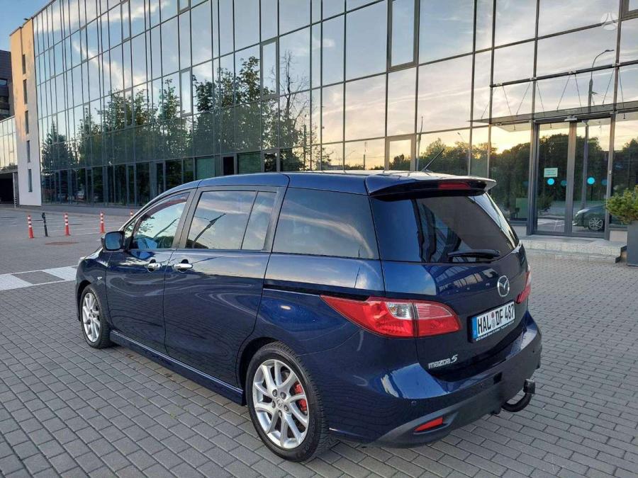 Violets Mazda 5 2012 Kauņa, ar dzinēja tilpumu 1.60 L un nobraukumu 267 tūkst. km par 3770 €, foto 1 vietnē AUTOMOTO.COM.LV