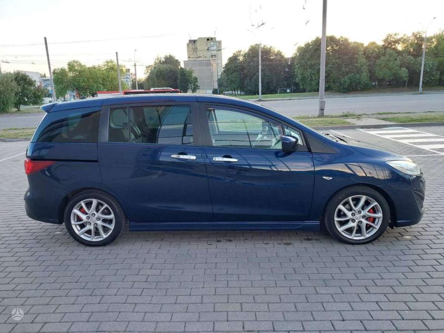 Violets Mazda 5 2012 Kauņa, ar dzinēja tilpumu 1.60 L un nobraukumu 267 tūkst. km par 3770 €, foto 9 vietnē AUTOMOTO.COM.LV