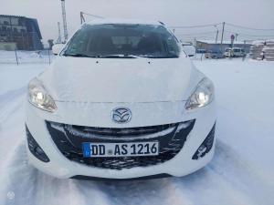 White Mazda 5 2011 in Kaunas, with an engine capacity of 1.56 L and mileage of 221 thousand km for 2990 €, photo 3 on AUTOMOTO.COM.LV