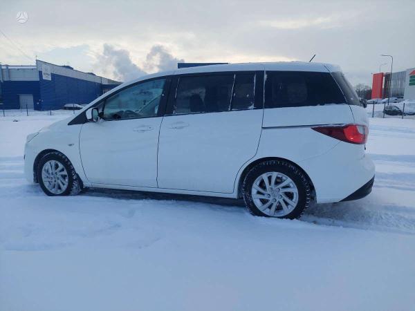 White Mazda 5 2011 in Kaunas, with an engine capacity of 1.56 L and mileage of 221 thousand km for 2990 €, photo 10 on AUTOMOTO.COM.LV