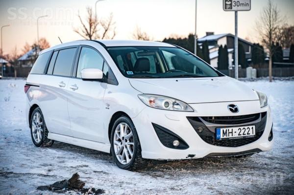 Balts Mazda 5 2011 Rīga, ar dzinēja tilpumu 1.60 L un nobraukumu 0 tūkst. km par 2990 €, foto 3 vietnē AUTOMOTO.COM.LV