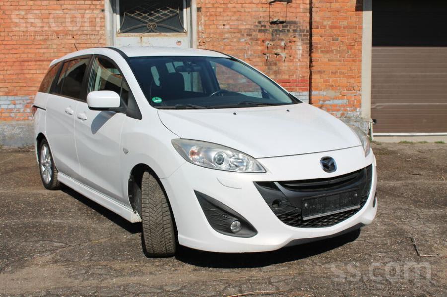 Balts Mazda 5 2012 Daugavpils, ar dzinēja tilpumu 2.00 L un nobraukumu 170 tūkst. km par 5790 €, foto 2 vietnē AUTOMOTO.COM.LV