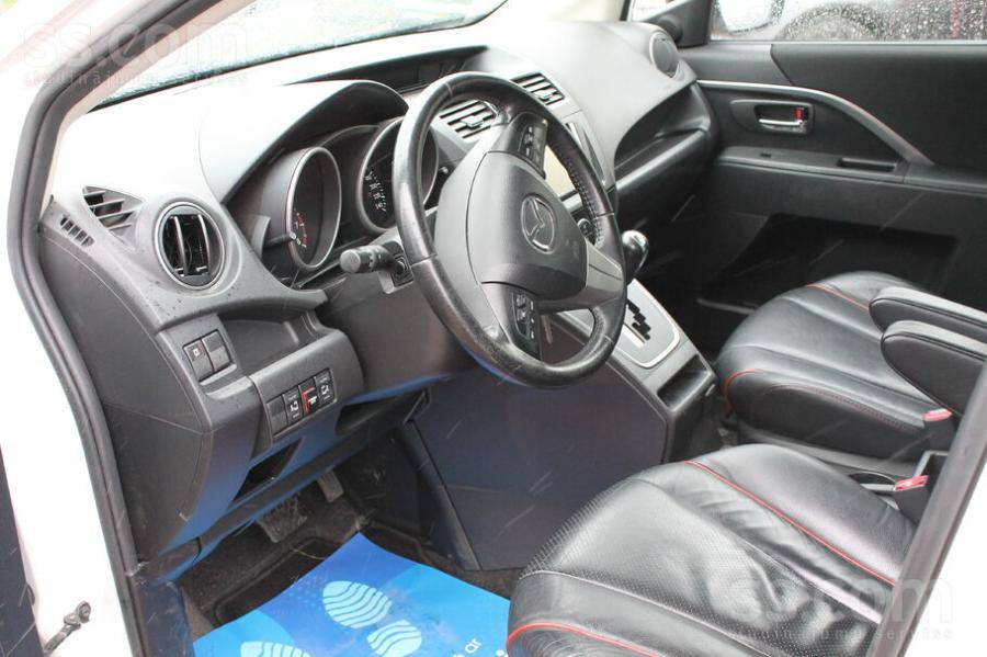 Balts Mazda 5 2012 Daugavpils, ar dzinēja tilpumu 2.00 L un nobraukumu 170 tūkst. km par 5790 €, foto 14 vietnē AUTOMOTO.COM.LV