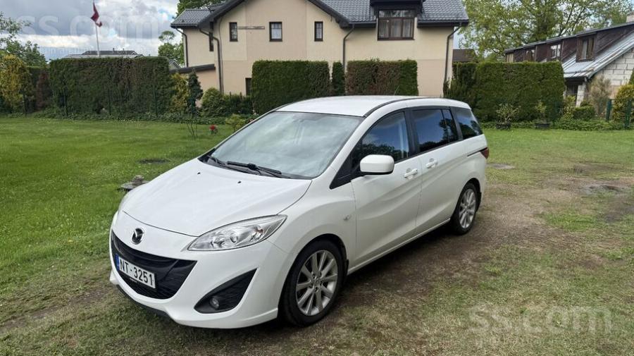Balts Mazda 5 2012 Rīga, ar dzinēja tilpumu 1.60 L un nobraukumu 264 tūkst. km par 3500 €, foto 17 vietnē AUTOMOTO.COM.LV