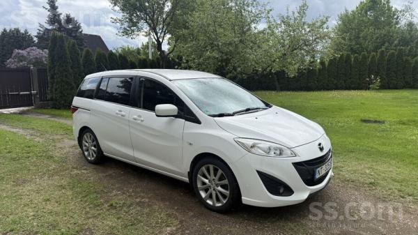Balts Mazda 5 2012 Rīga, ar dzinēja tilpumu 1.60 L un nobraukumu 264 tūkst. km par 3500 €, foto 5 vietnē AUTOMOTO.COM.LV