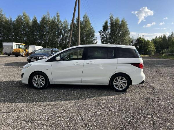 White Mazda 5 2012 in Kretinga, with an engine capacity of 1.56 L and mileage of 228 thousand km for 3950 €, photo 9 on AUTOMOTO.COM.LV