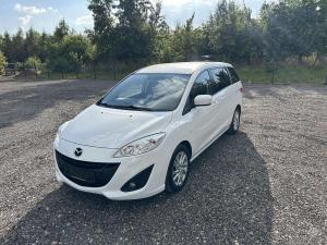 White Mazda 5 2012 in Kretinga, with an engine capacity of 1.56 L and mileage of 228 thousand km for 3950 €, photo 12 on AUTOMOTO.COM.LV