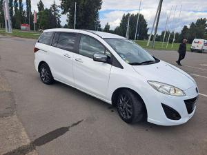 Белый Мазда 5 2014 в Таураге, объемом двигателя 1.56 л и пробегом 228 тыс. км за 3850 €, фото 6 на AUTOMOTO.COM.LV