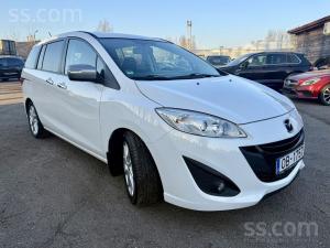White Mazda 5 2015 in Riga, with an engine capacity of 1.60 L and mileage of 0 thousand km for 4990 €, photo 4 on AUTOMOTO.COM.LV