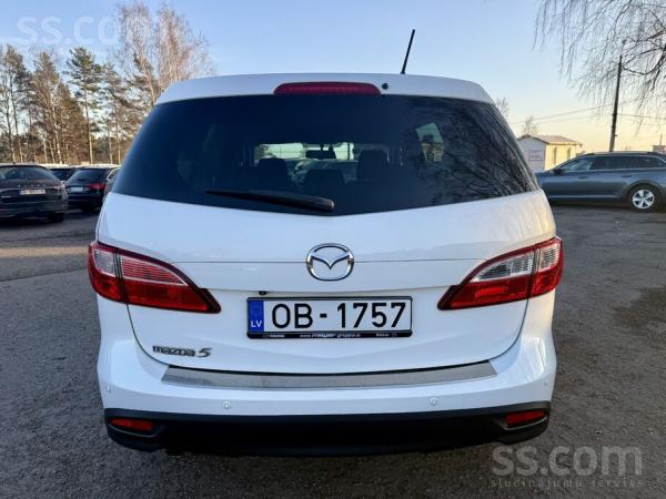 Белый Мазда 5 2015 в Рига, объемом двигателя 1.60 л и пробегом 0 тыс. км за 4990 €, фото 5 на AUTOMOTO.COM.LV