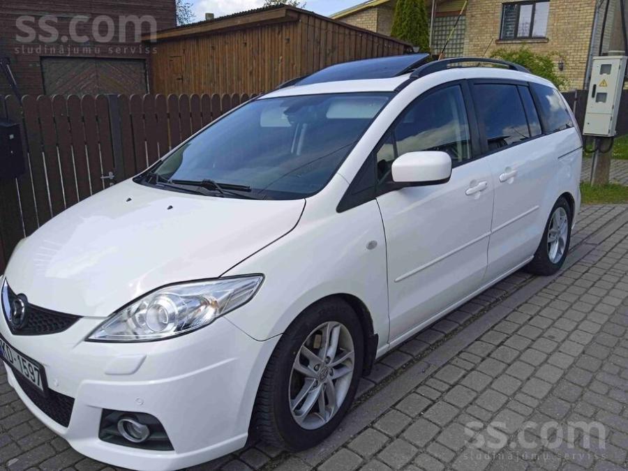 Balts Mazda 5 2009 Rīga, ar dzinēja tilpumu 2.00 L un nobraukumu 230 tūkst. km par 2600 €, foto 4 vietnē AUTOMOTO.COM.LV