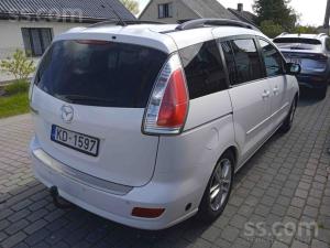 Balts Mazda 5 2009 Rīga, ar dzinēja tilpumu 2.00 L un nobraukumu 230 tūkst. km par 2600 €, foto 5 vietnē AUTOMOTO.COM.LV