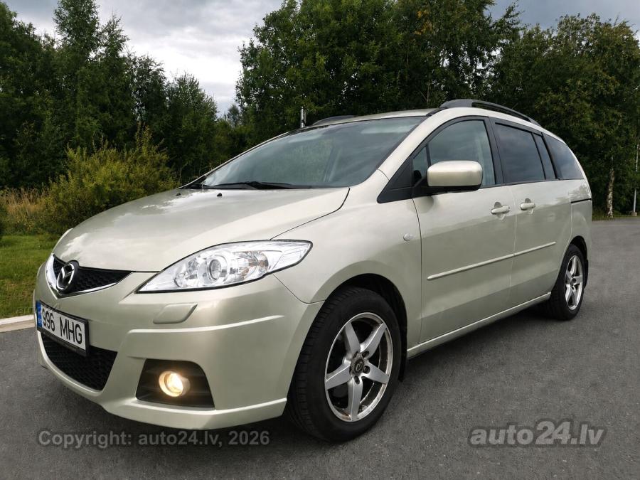 Yellow Mazda 5 2009 in Tartu, with an engine capacity of 2.00 L and mileage of 220 thousand km for 890 €, photo 3 on AUTOMOTO.COM.LV