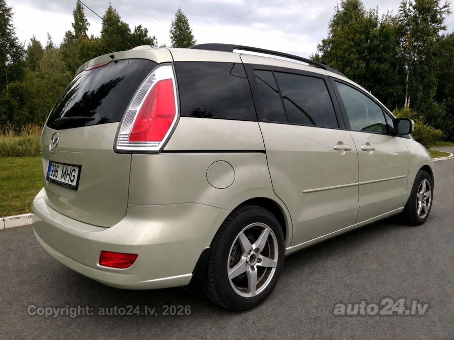 Yellow Mazda 5 2009 in Tartu, with an engine capacity of 2.00 L and mileage of 220 thousand km for 890 €, photo 4 on AUTOMOTO.COM.LV