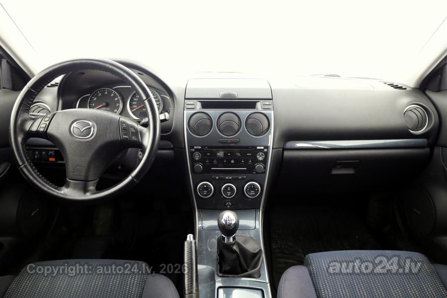 Beige Mazda 6 2007 in Tallinn, with an engine capacity of 2.30 L and mileage of 175 thousand km for 999 €, photo 6 on AUTOMOTO.COM.LV